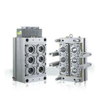 China Aluminium Preform Injection Molding Mould Single/Multiple Cavity with S136H Steel & HRC62 Heat Treatment for sale