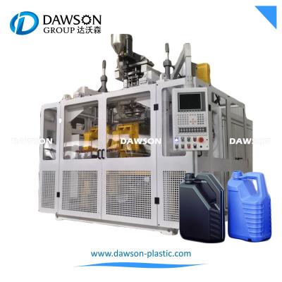 China TP5D-75 Double Station Extrusion Blow Molding Machine - 75mm Extruder, 250-380 pcs/hr Capacity for 1L-5L Containers for sale