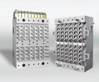 China Stainless Steel S136H Spice Cap Blow Molding Machine Mold with DC53 HRC62 Necking Plate for sale