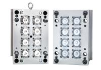 China Stainless Steel S136H Spice Cap Blow Molding Machine Mold with DC53 HRC62 Necking Plate for sale