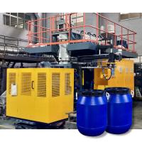 China Plastic Extrusion Automatic Blow Molding Machine 60L Open Top Drum Making for sale