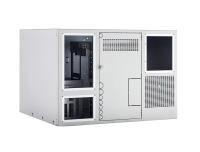 China HLA High Level Mechanical Assembly Cabinet with Powder Painting Finish DIN Rail Brackets and Louvered Ventilation Grilles for Robot Control System for sale