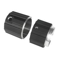China AL7075 Aluminum With Powder Coating Finish Precision CNC Machined Lens Barrel Rings for sale