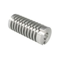 China Precision CNC Machined Worm Gear in SUS316 Stainless Steel with Passivation Finish for Medical Equipment for sale