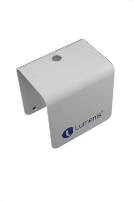 China Precision Sheet Metal Cover Shield with White Powder Coating, Blue Silk-Screen Printing & SPCC (SAE1020) Steel for sale