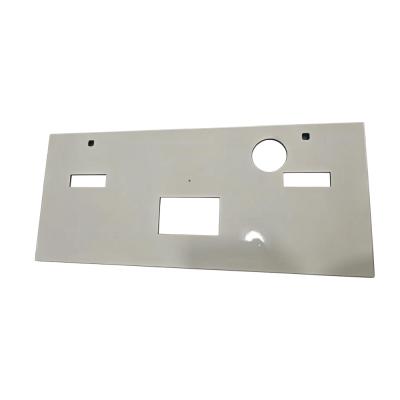 China Precision AL5052-H32 Aluminum Sheet Metal Panel with Sky White Powder Painting for Semiconductor Inspection Equipment for sale