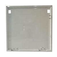 China Custom AL5052-H32 Aluminum Cover Panel with Sky White Powder Painting for Semiconductor Inspection Equipment for sale