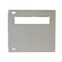 China Custom AL5052-H32 Aluminum Front Panel Cover with Sky White Powder Painting for Semiconductor Inspection Equipment for sale