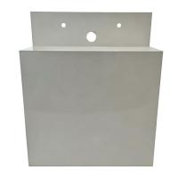 China Custom AL5052-H32 Aluminum Bracket Cover with Sky White Powder Painting for Semiconductor Inspection Equipment for sale