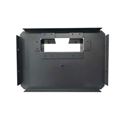 China Matte Black AL5052-H32 Aluminum Mounting Chassis For Semiconductor Inspection Equipment for sale