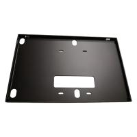 China RAL9005 Matte Black Aluminum Tray Panel For Semiconductor Inspection Equipment for sale