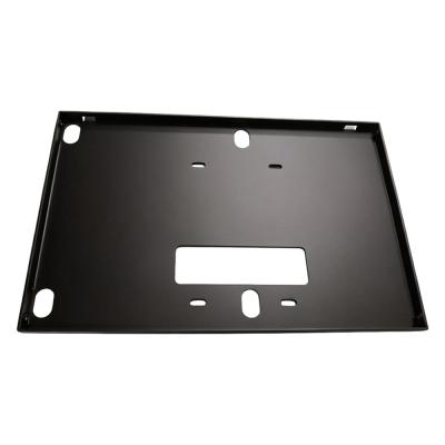 China RAL9005 Matte Black Aluminum Tray Panel For Semiconductor Inspection Equipment for sale