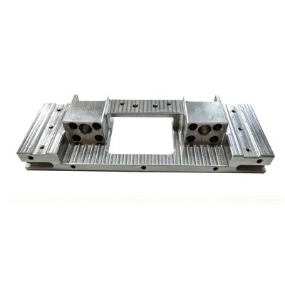 China OEM Precision CNC Machined Manifold Mounting Block CNC Milling Parts for sale