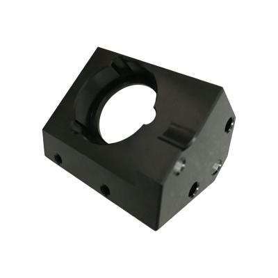 China Multi Axis Precision CNC Machined Angled Bearing Mount Block for sale