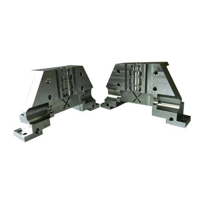 China Fine Machined Surface Finish Precision CNC Machined Support Bracket Pair for sale