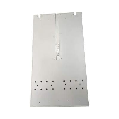 China Precision CNC Machined Panel With Multi Zone Hole Pattern for sale