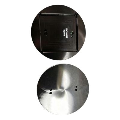 China Precision CNC Machined Round Sensor Disc Turned And Milled Parts for sale