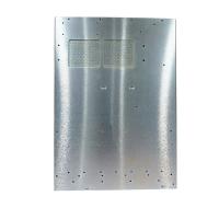 China Custom Fabricated Component Precision Sheet Metal Panel With Perforated Vents for sale