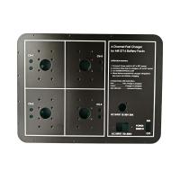China 4 Channel Fast Charger Front Panel Precision Sheet Metal Enclosure Panel for sale