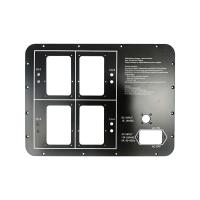 China 4 Channel Battery Charger Front Panel Precision Sheet Metal Enclosure Panel for sale