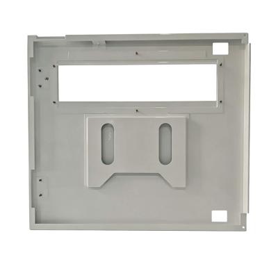 China OEM Precision Formed Sheet Metal Access Panel Multi Feature Equipment Front Cover for sale