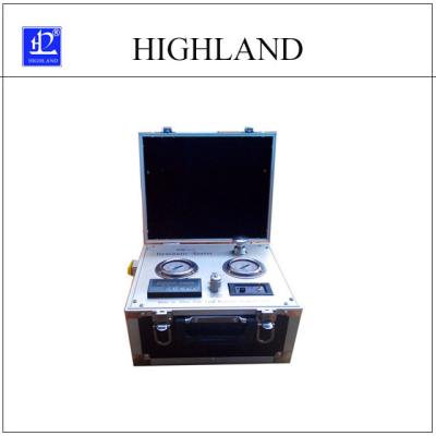 China High Accuracy Hydraulic Flow Meter Pressure Gauge Tester 200L/min 420Bar for sale