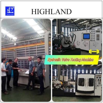 China HIGHLAND YST500 Hydraulic Valve Test Bench 500 L/min 42 MPa Fully Automatic for Excavators for sale