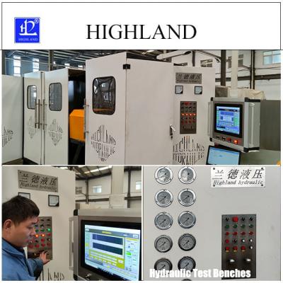 China HIGHLAND YST450 Fully Automatic Hydraulic Test Bench 42MPa 450L/min for Pumps and Motors for sale