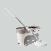 China Manual Push Spin Floor Mop 360 Rotating Mop Mop Bucket Set For Hotel And Dinning Room for sale
