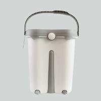 China New Microfiber Wet And Dry Self Wash Dry Mop And Bucket Set 1.25M Mop Length for sale