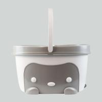 China Easywring Spin Mop & Bucket Floor Cleaning Microfiber Mop 48.5*30.5*27.5 CM for sale