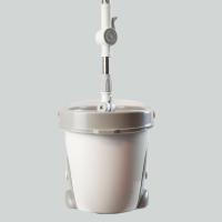 China Easywring Spin Mop & Bucket Floor Cleaning Microfiber Mop 48.5*30.5*27.5 CM for sale
