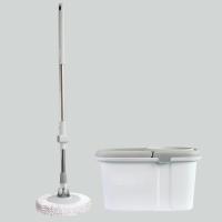 China 360° Rotation D5 8006 Microfiber Spin Mop & Bucket Set For Floor Cleaning for sale