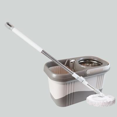 China Self Wringing Twist 360 Degree Rotary Floor Cleaning Mop Microfiber Spinning Magic Mop And Bucket Set for sale