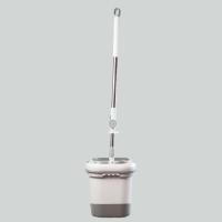 China Household Microfiber Wet And Dry 360 Rotatable Adjustable Cleaning Mop Flat Mop With Bucket for sale