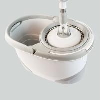 China Floor 360 Rotating Cleaning Microfiber Spinning Mop Bucket WS 8009 for sale