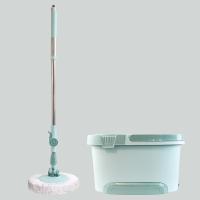 China Hand Wash Free Circular Cleaning Mop Set For Household Use 360 Degree Rotating Dry And Wet Dual Use for sale