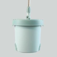 China 360 Spin Floor Cleaning Mop  Round Head Swivel Handle DJY 8010 Mop Bucket Set for sale