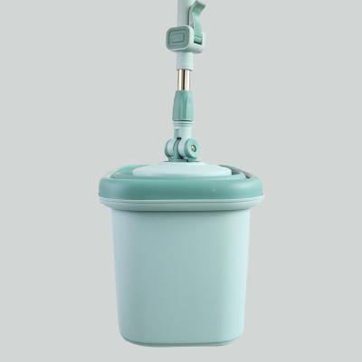 China 360 Rotating Stainless Steel Magic Spin Mop And Bucket Set 1.1M For Home for sale