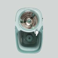 China 8.5L Stainless Steel Basket Rotating Mop And Bucket Set Microfiber Spinning Mop Tornado Cleaning Mop for sale