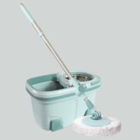 China 360 Rotating Stainless Steel Mop And Bucket Set For Home Spin Mop Set STR 8023 for sale