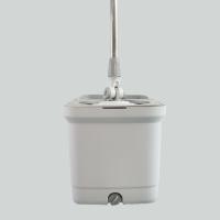 China Magic Microfiber Floor Cleaning Telescopic Spin And Mop Bucket 360 Degree for sale
