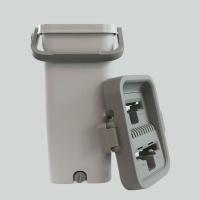 China Easy to Use Wet and Dry Separate Flat Mops And Buckets Hand Free Washing 2.1kg for sale