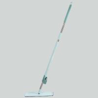 China Microfiber Flat Mop Set Steel Hand Free Flat Squeeze Mop Household Hand Free Flat Squeeze Mop for sale
