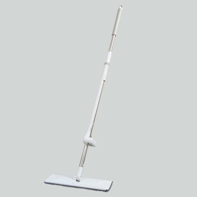 China Hand Free Squeeze Microfiber Magic Flat Mop And Bucket Floor Cleaning 0.8kg F5 8024 for sale