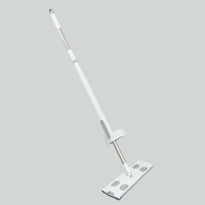China Self Cleaning Microfiber Hands Free Squeeze Mop Steel Pole 1.3M for sale