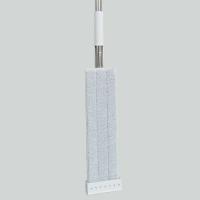 China Quality Steel Telescopic Rod Microfiber Flat Mop Thickened Handsfree Detachable Design for sale