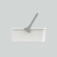 China 8L Hand Wash Free Flat Mop Bucket Multifunctional Wiper Mop Cleaning Bucket for sale