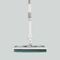 China Rotatable Adjustable Window Cleaning Mop Squeegee For Wall Ceiling Floor Washable Triangle Microfiber Mop for sale