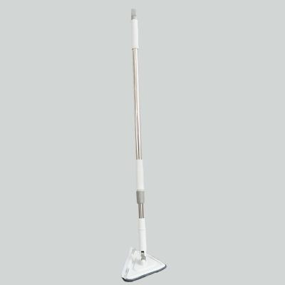 China Rectangle Head  Dry Wet Rotating Triangle Mop 1.60M For Window Cleaner for sale